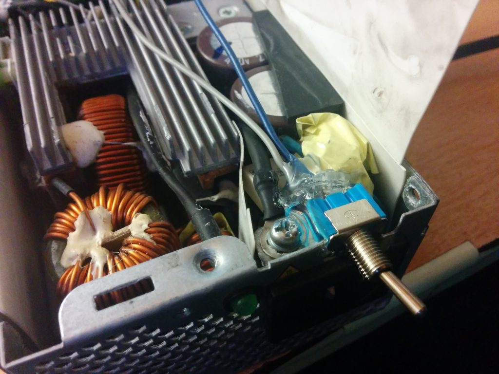 HP DPS-800GB A 12v PSU Modding